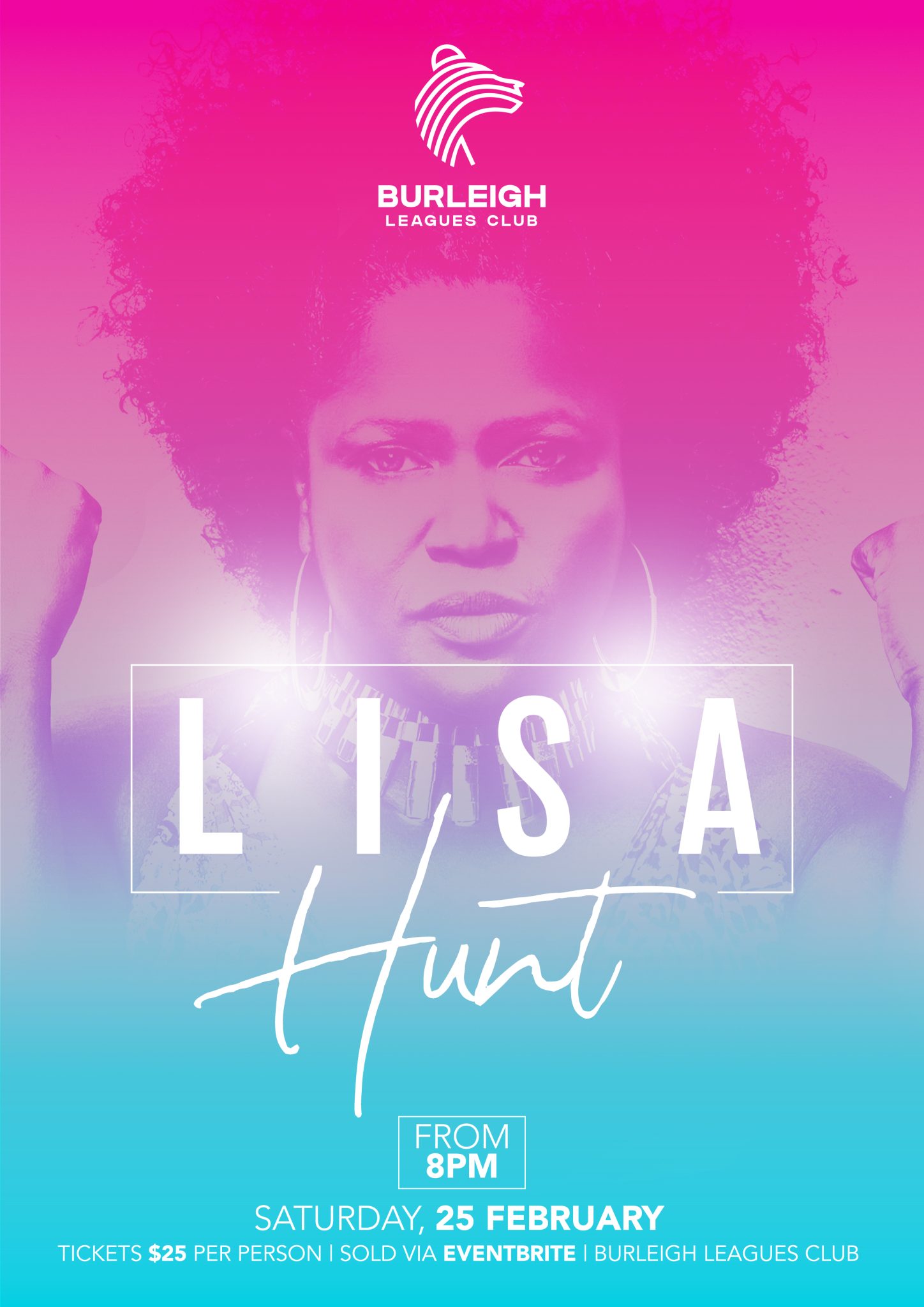 Lisa Hunt LIVE! - Burleigh Bears
